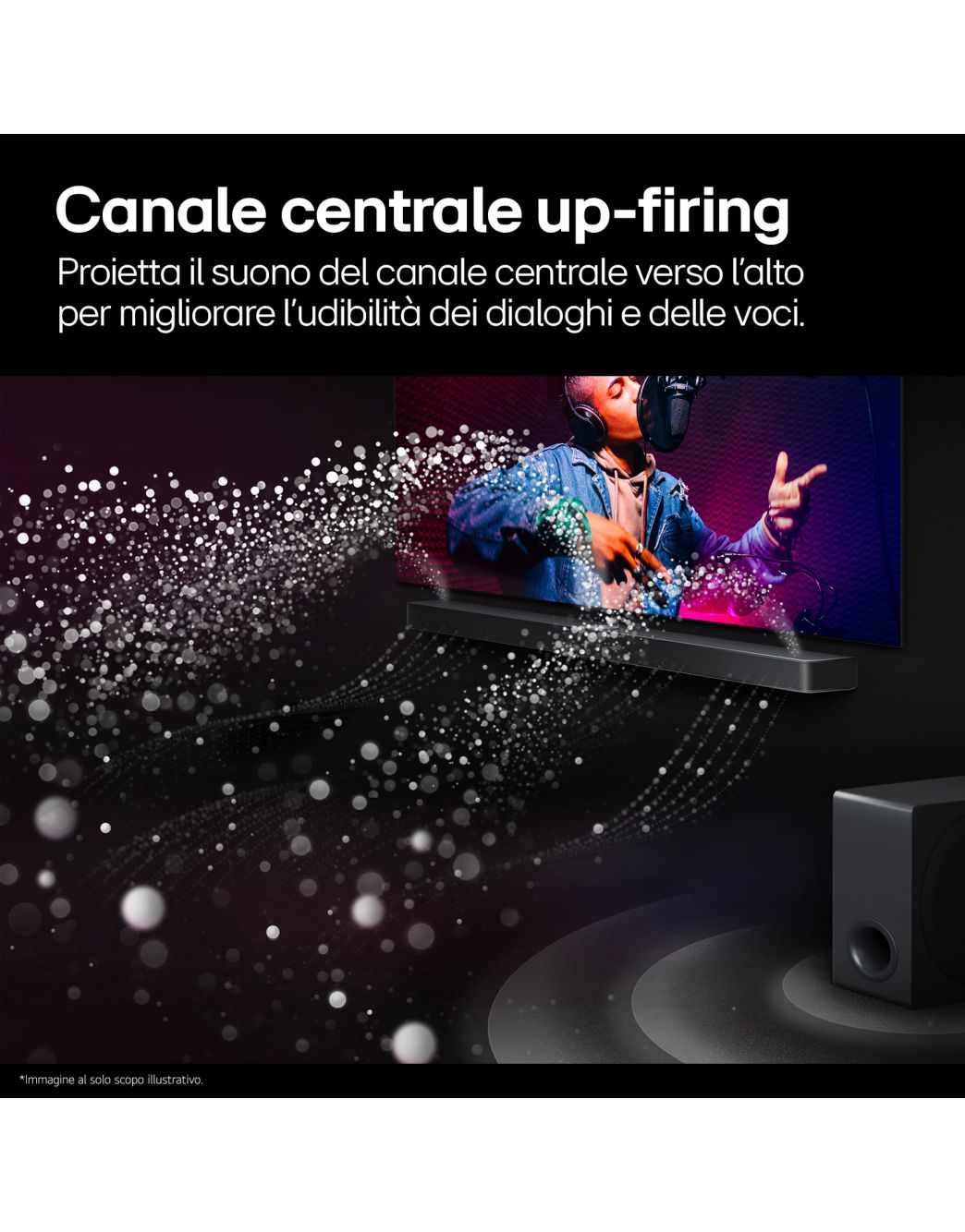 Soundbar Home Cinema LG S80TR con Dolby Atmos e altoparlanti posteriori ...