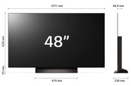 TV 48 Pollici LG OLED Evo AI C4 4K Smart TV OLED48C43LA LG IT TV 48 Pollici LG OLED Evo AI C4 4K Smart TV OLED48C43LA LG IT