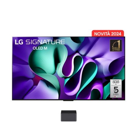 TV 97 pollici True Wireless LG SIGNATURE OLED M4 con trasferimento ...