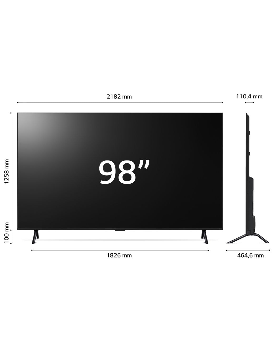 TV 98 pollici LG QNED89 AI 4K Smart TV - 98QNED89T6A | LG IT