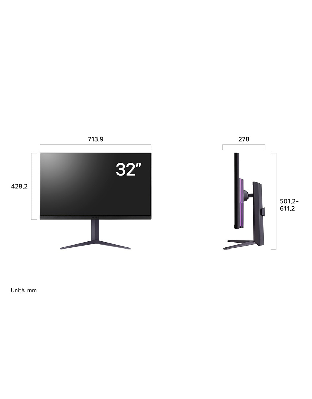 LG UltraGear | Monitor Gaming 32" Serie GR93U | 4K, IPS, 1ms GtG, 144Hz ...