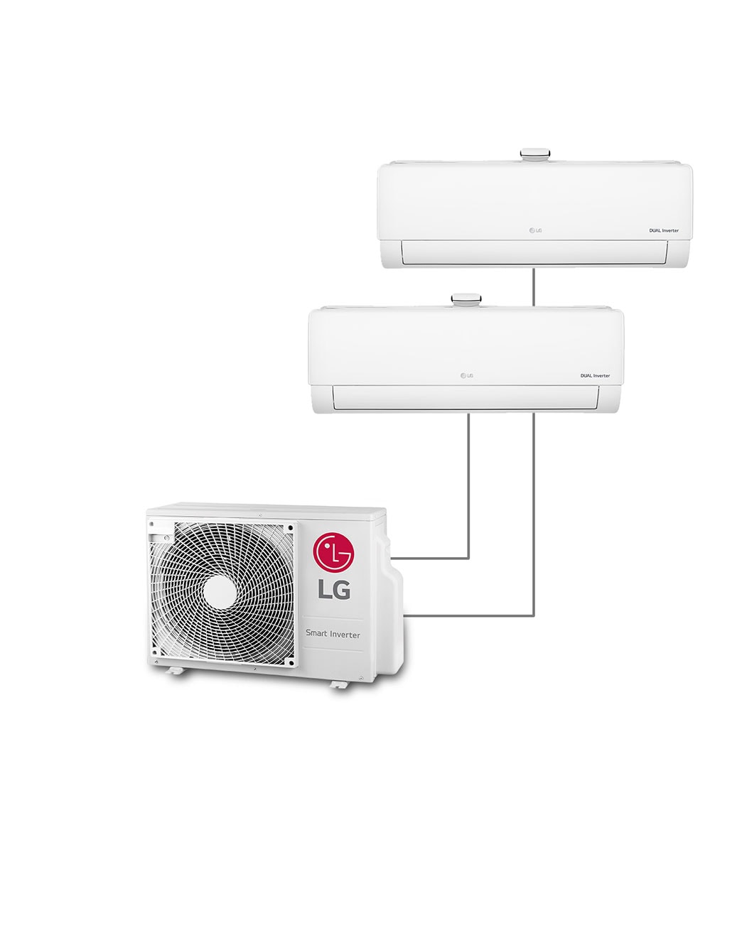 DUALCOOL Atmosfera, DUAL 9000+12000 BTU, Purificazione dell'aria, Wi-Fi ...