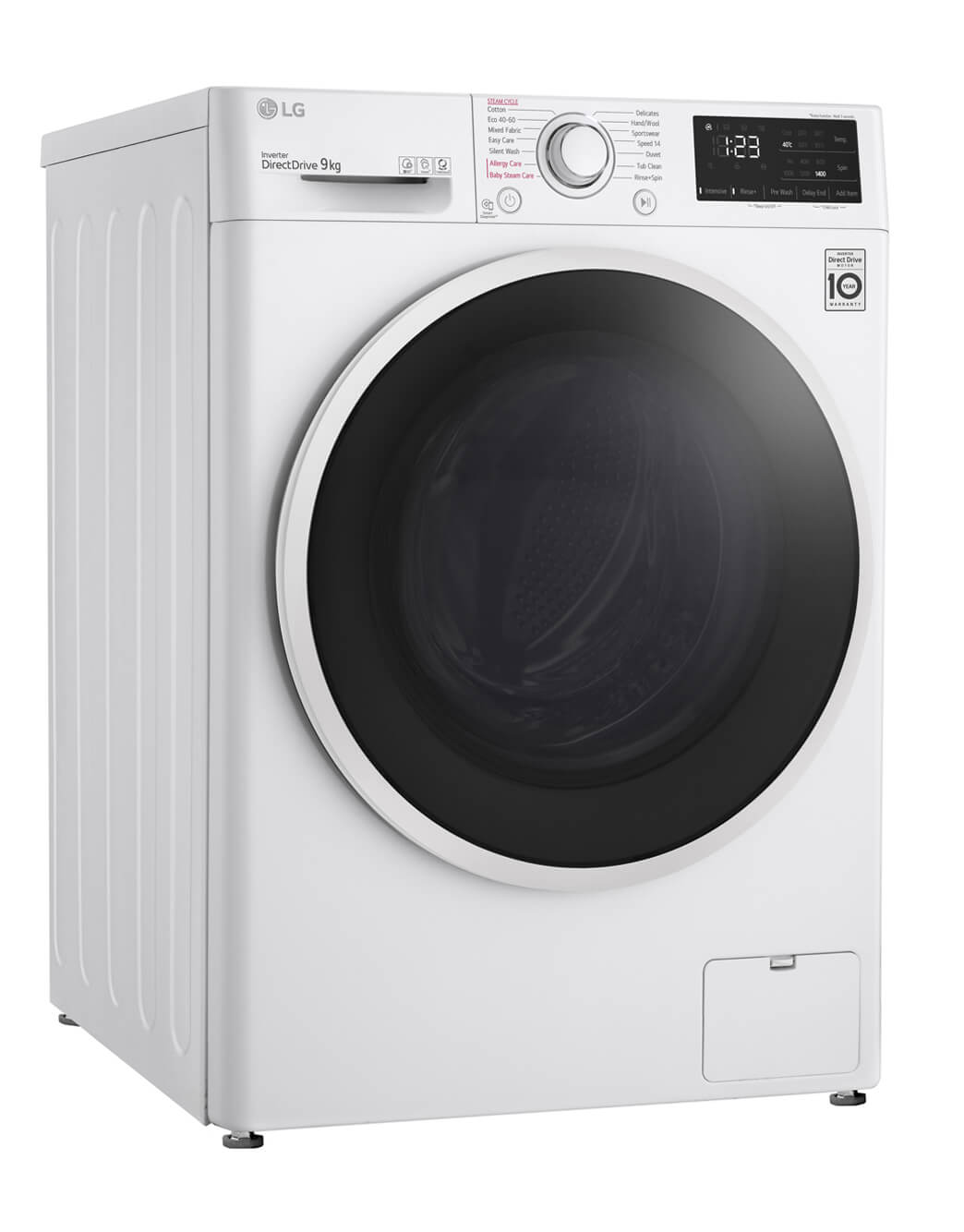 Lavatrice 9kg AI DD™ | Serie V3 Classe B | 1400 giri, Lavaggio a vapore, Inverter Direct Drive ...