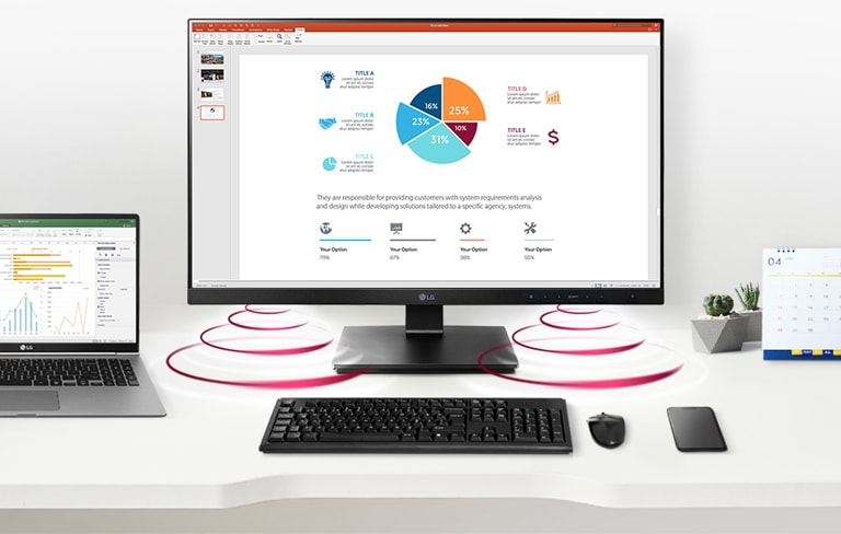 LG Business | Monitor 27" | Full HD, IPS, Speaker integrati - 27BN65YP ...