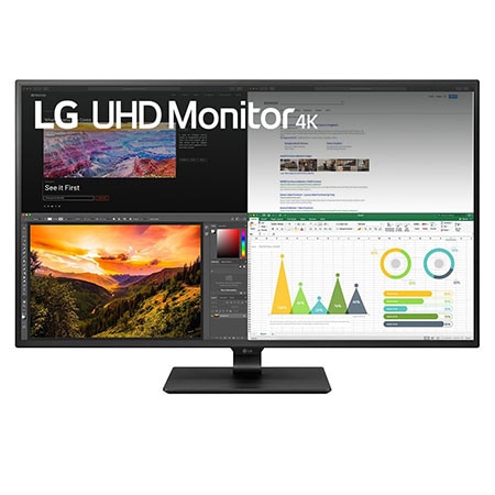 LG Monitor PC 4K 43” HDR 10 USB-C - 43UN700-B | LG IT