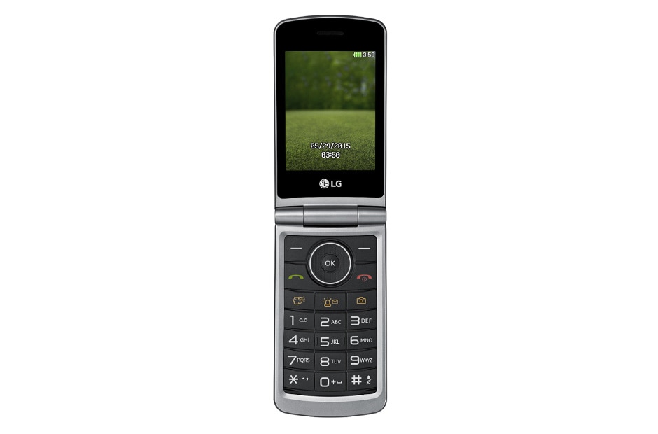 LG Telefono cellulare Display 3" Design a conchiglia Compatibile con ...