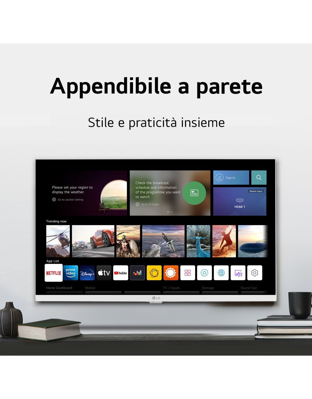 LG Full HD | TV 27" Serie TQ615S | Full HD, IPS, smart TV webOS 22 ...