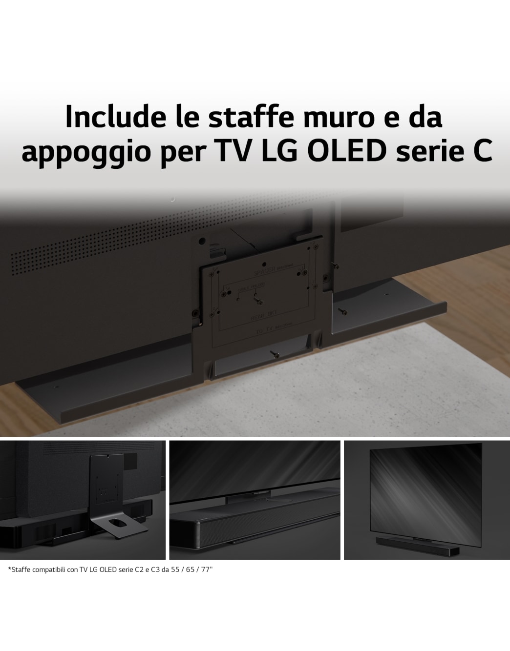 TV 55" OLED evo C34 | OLED55C34LA.SC9S | TV | LG IT