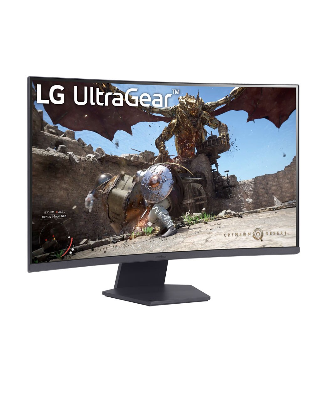 Monitor gaming UltraGear 32" | Serie GS60QC | QHD Curvo, 180Hz, 1ms ...