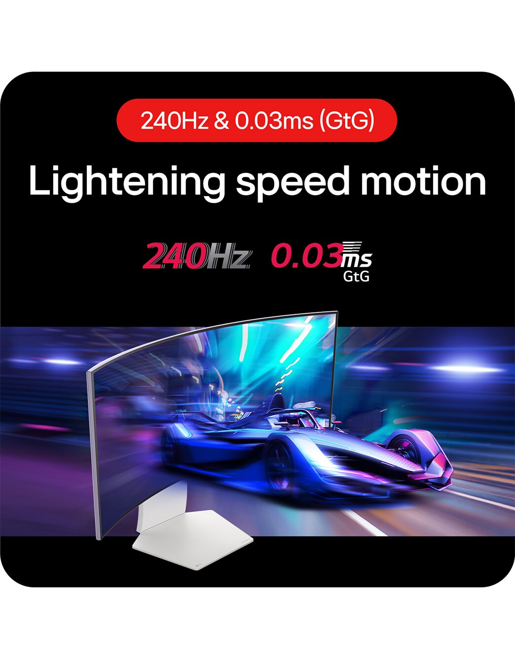 Monitor gaming UltraGear OLED 34" | Serie GS95QE | 21:9 Curvo, WQHD ...