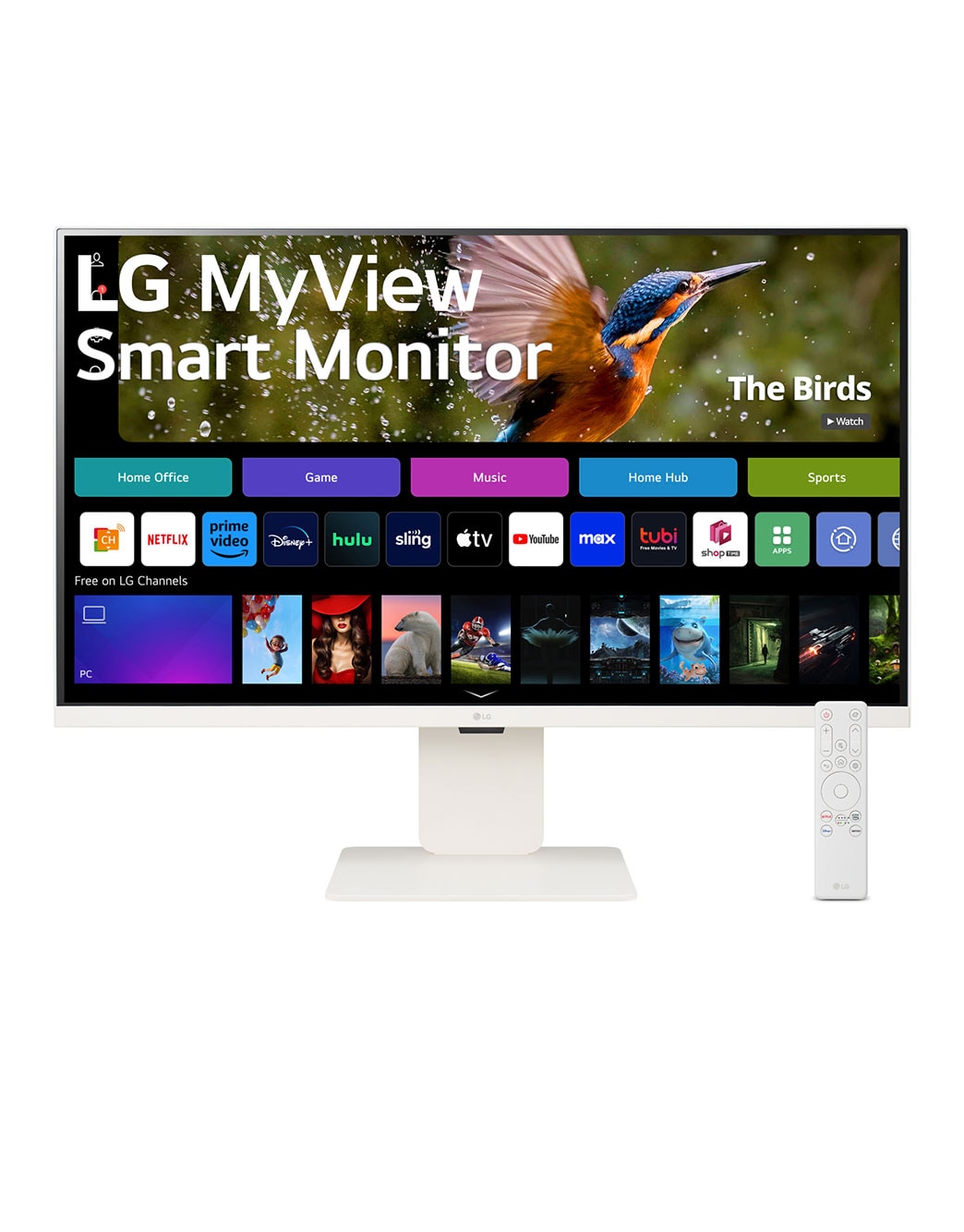 LG MyView 32” 4K UHD IPS Smart Monitor с webOS - 32SR83U-W | LG KZ
