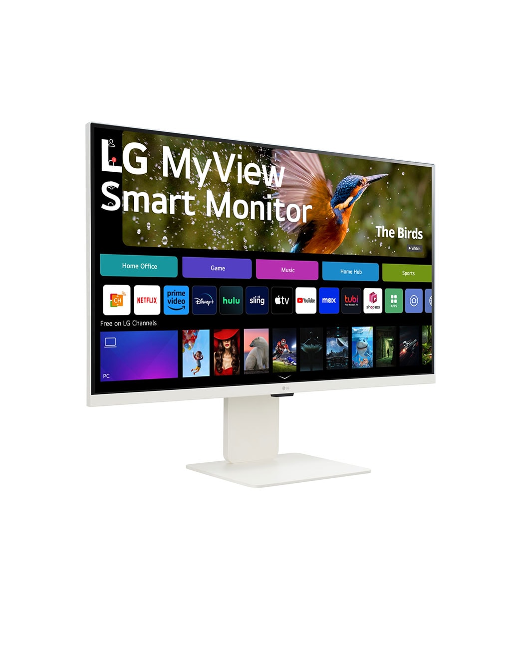 LG MyView 32” 4K UHD IPS Smart Monitor с webOS - 32SR83U-W | LG KZ