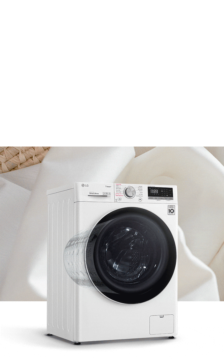 Стиральная машина LG 8 кг AI DD™ - F2V5PS0W | LG KZ