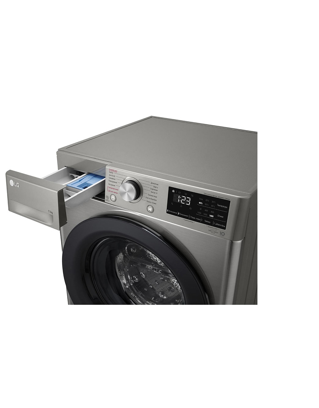 Стиральная машина LG 11 кг AIDD™ - F4V3ES6S | LG KZ