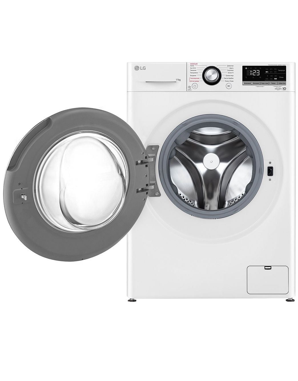 Стиральная машина LG 11 кг AIDD™ - F4V3ES6W | LG KZ