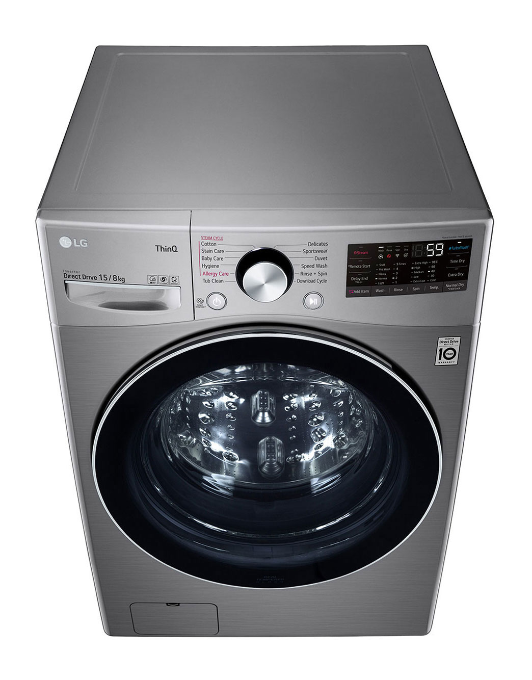 15/8KG Lavante-séchante Motion DD TurboWash™-F0L9DGP2S | LG MA