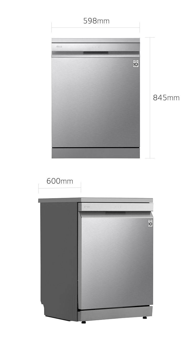 14 couverts QuadWash™ Lave-vaisselle - DFB325HS | LG MA