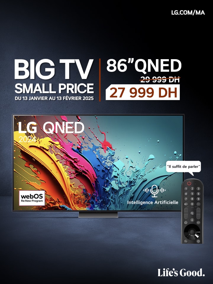 Produits électroniques grand public et domestiques de LG | LG MA