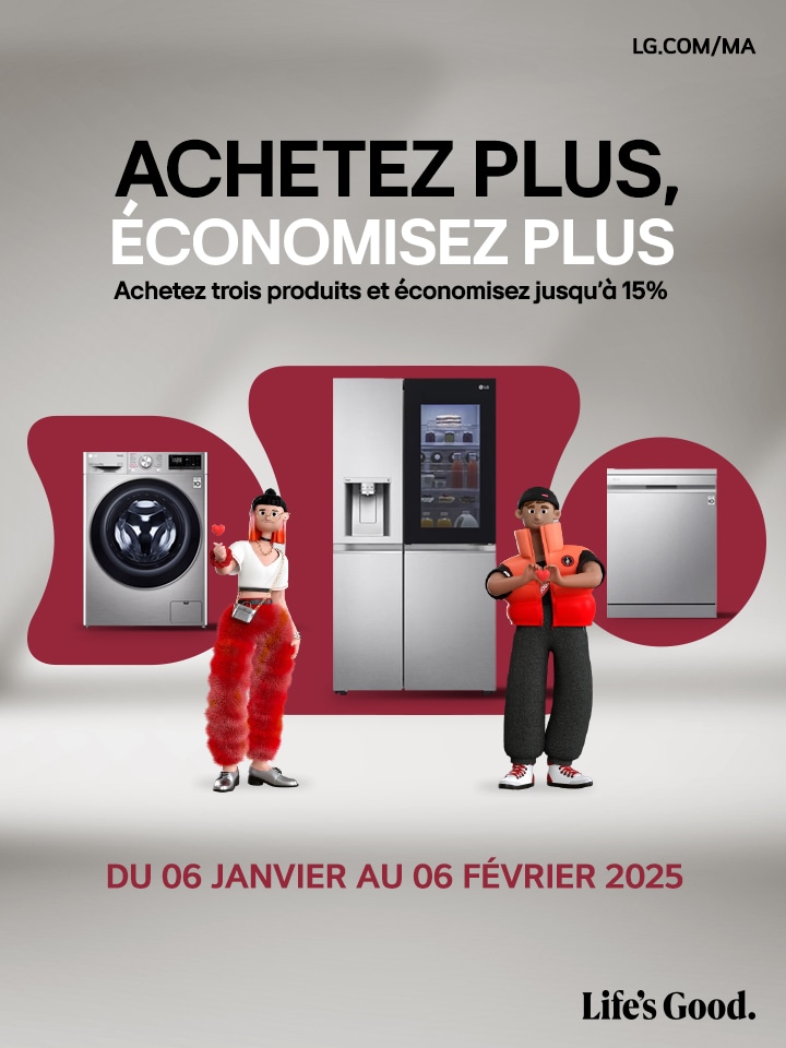 Produits électroniques grand public et domestiques de LG | LG MA
