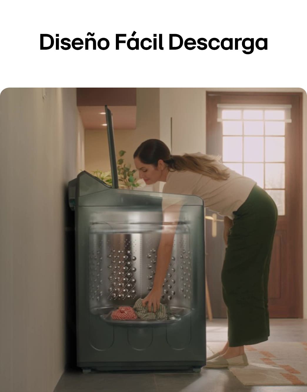 Lavadora Carga Superior AI DD™ 25kg Negro Platino WT25EWTX6 | LG MX