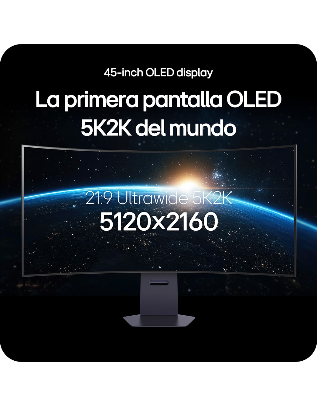 Monitor gaming LG UltraGear™ OLED de 45", modo dual 5K2K | LG MX