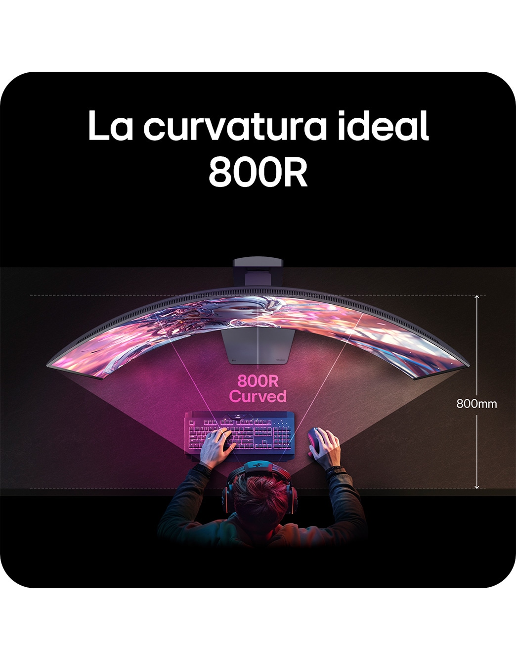 Monitor gaming LG UltraGear™ OLED de 45", modo dual 5K2K | LG MX