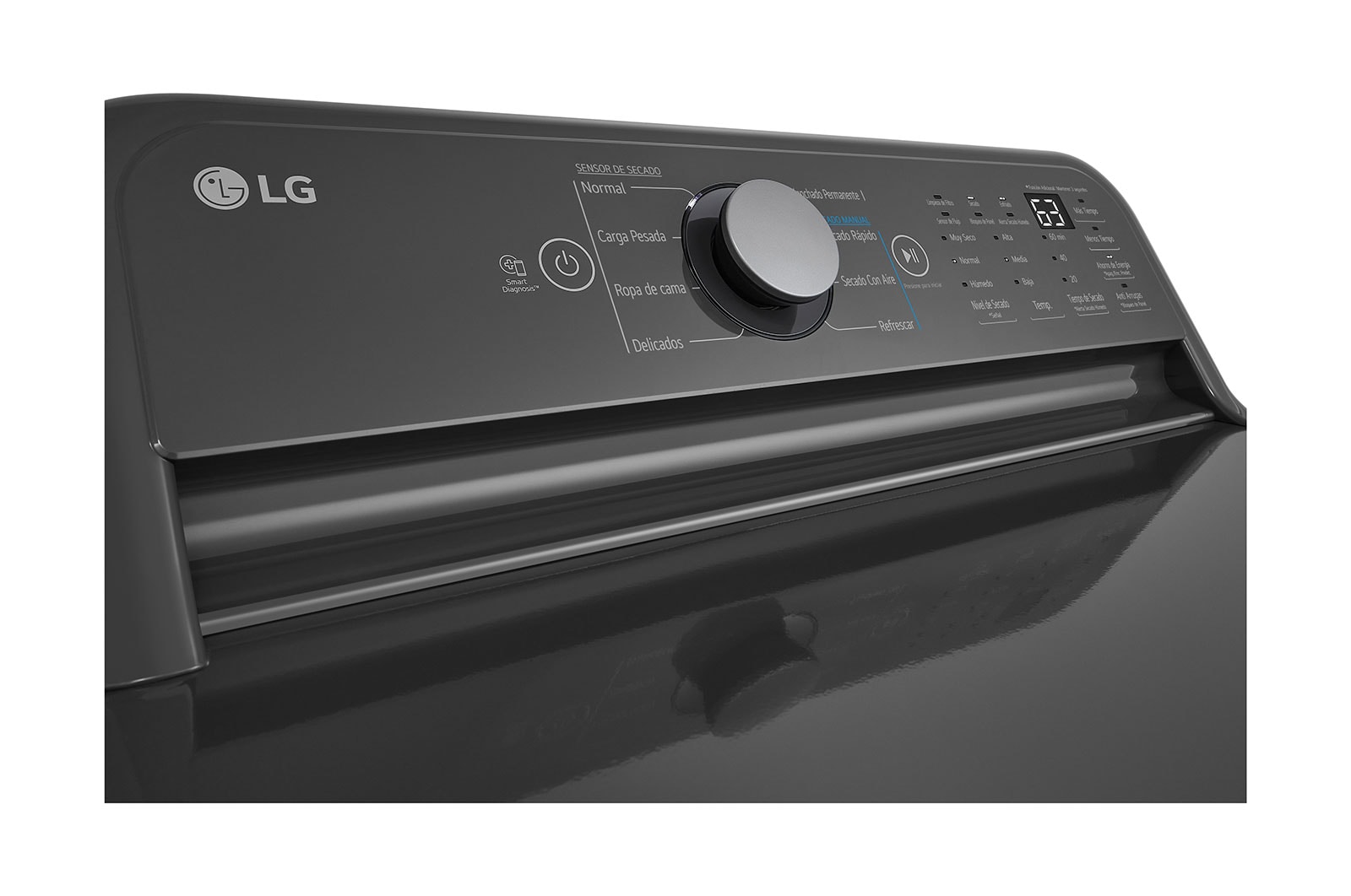 Secadora de gas LG Sensor Dry y LG ThinQ™ 25 kg | LG MX