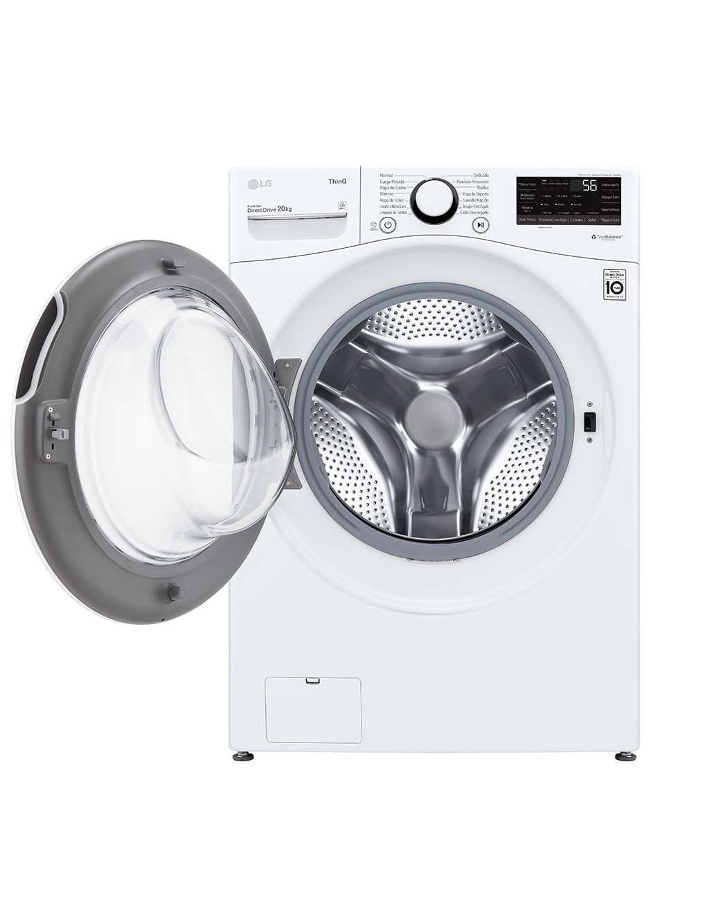 Lavadora Carga Frontal Inteligente AI DD™ 20kg | LG MX