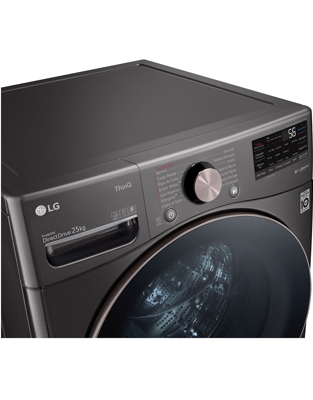 Lavadora Carga Frontal Inverter AI DD™ 22kg | LG MX