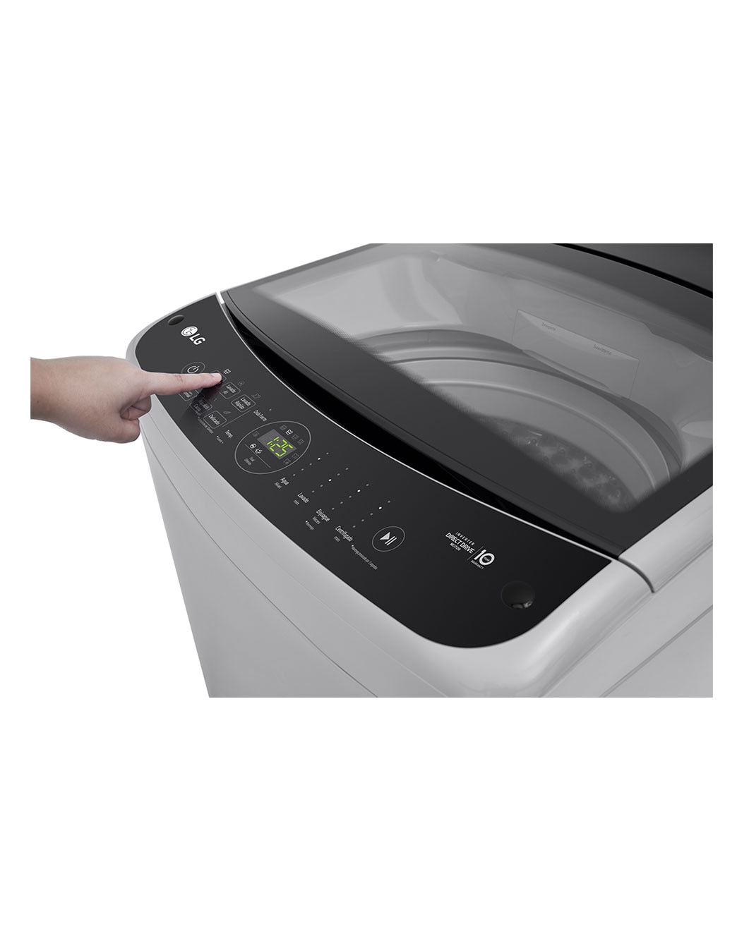 Lavadora LG Carga Superior Inverter AI DD™ 18 kg | LG MX