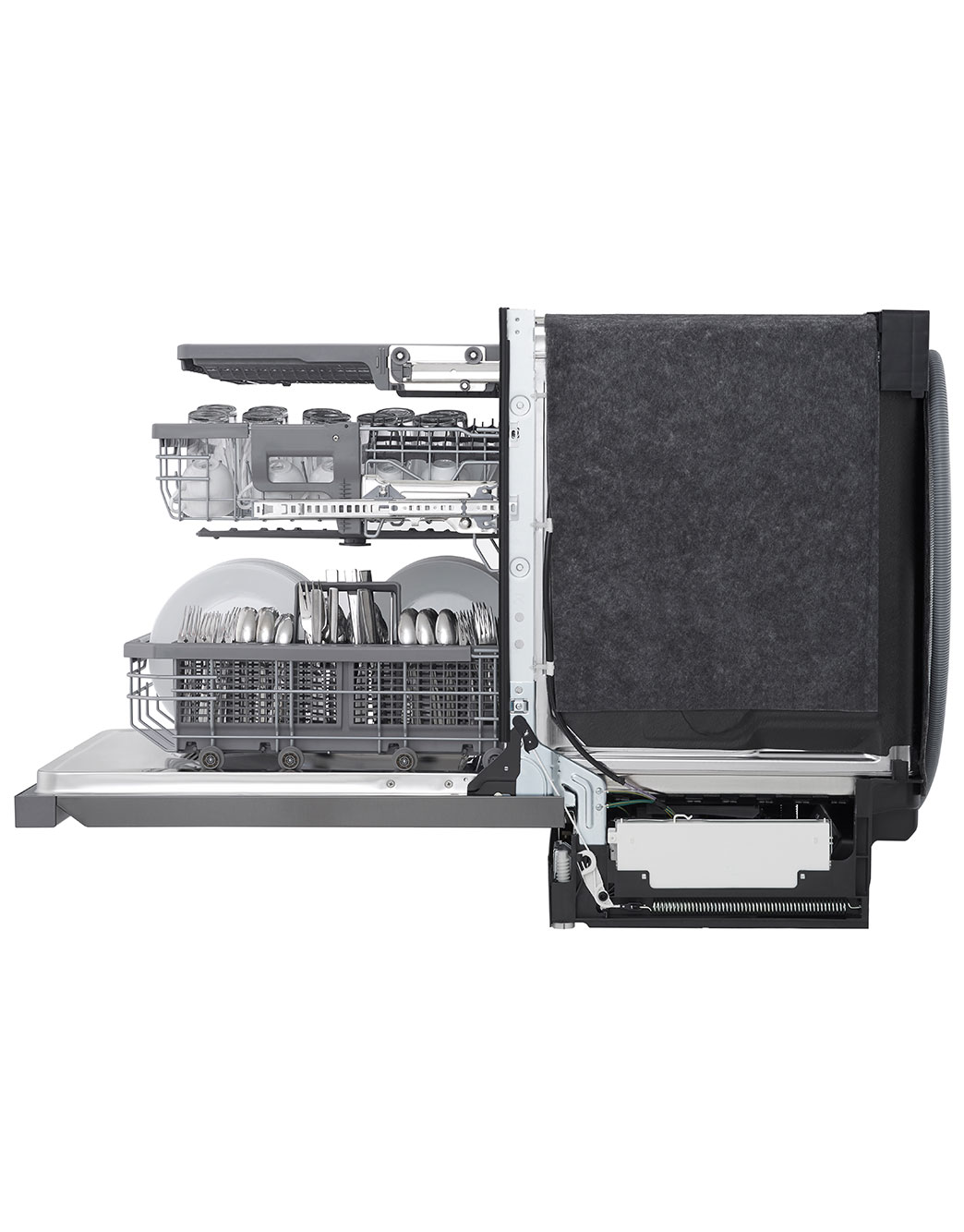 Lavavajillas LG QuadWash™ de Empotre - LDP6810BD | LG MX