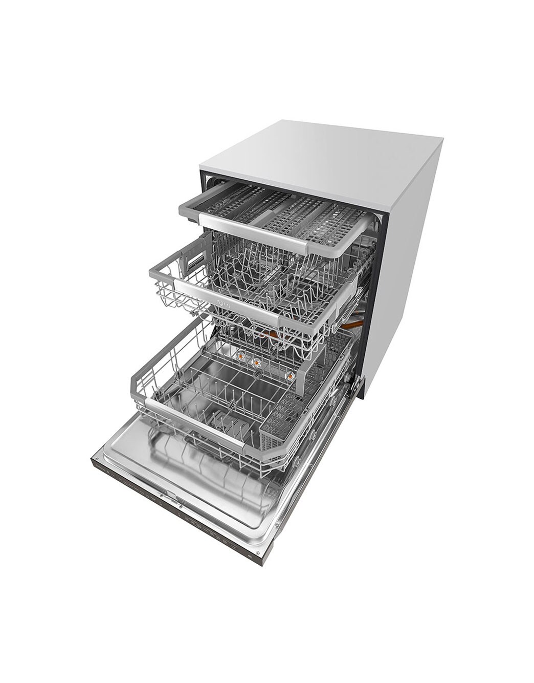 Lavavajillas LG QuadWash™ TrueSteam™ con LGThinQ™ WiFi de Empotre ...
