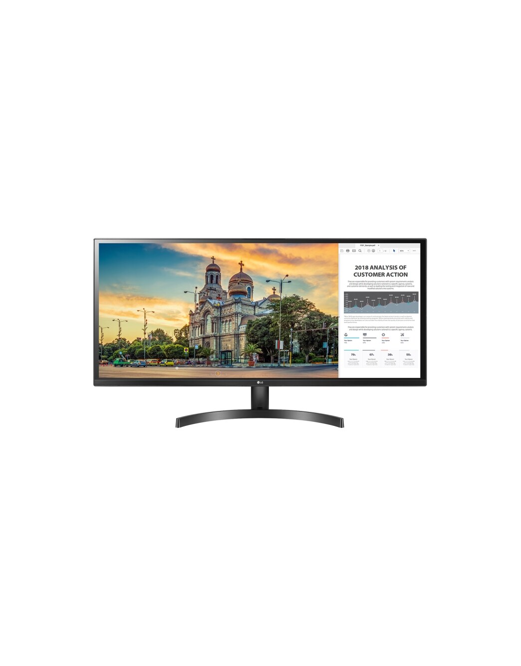 Monitor LG UltraWide ™ 21: 9 - 34WK500-P | LG MX