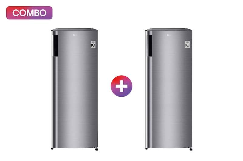 Refrigerador Single Door 7 pies³ INVERTER + Congelador Vertical 6 pies³ ...