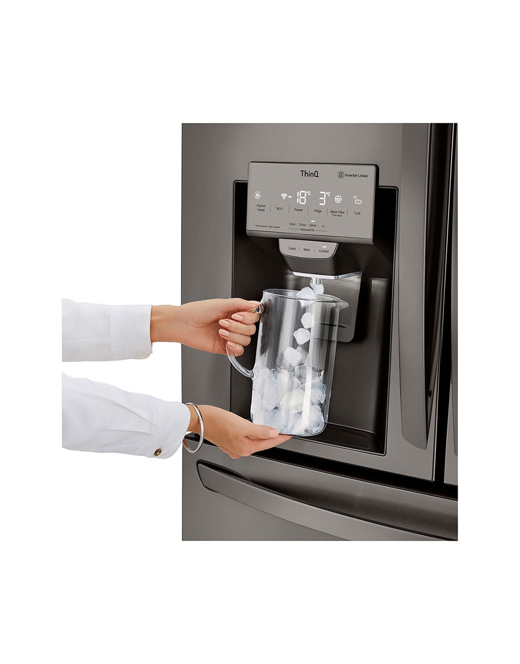 Refrigerador Instaview™ French Door 30 pies³ LM85SXD | LG MX