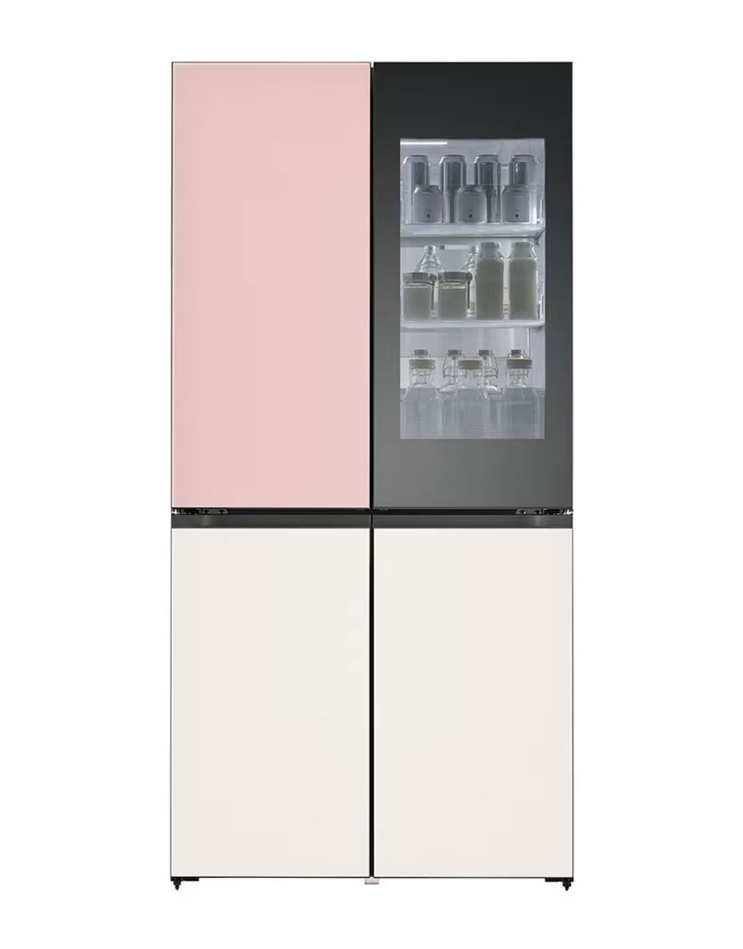 Refrigerador LG InstaView™ Color Rosa Inteligente 22 piés cúbicos ...