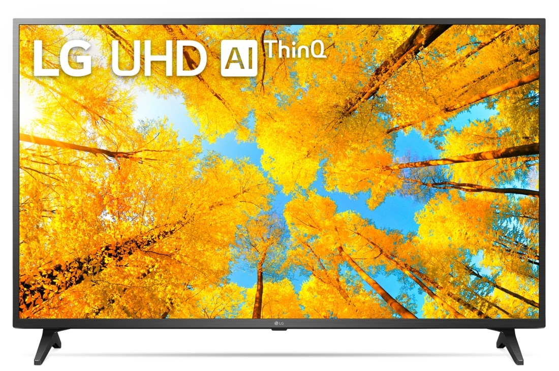 Pantalla LG AI UHD UQ75 50 pulgadas 4K SMART TV ThinQ AI - 50UQ7570PUJ ...