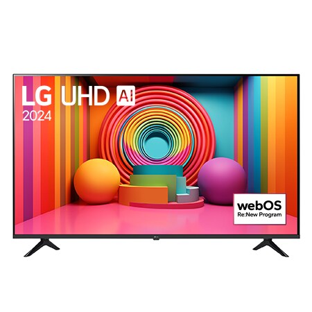 Pantalla LG AI UHD UT75 50 pulgadas 4K SMART TV 2024 ThinQ AI ...
