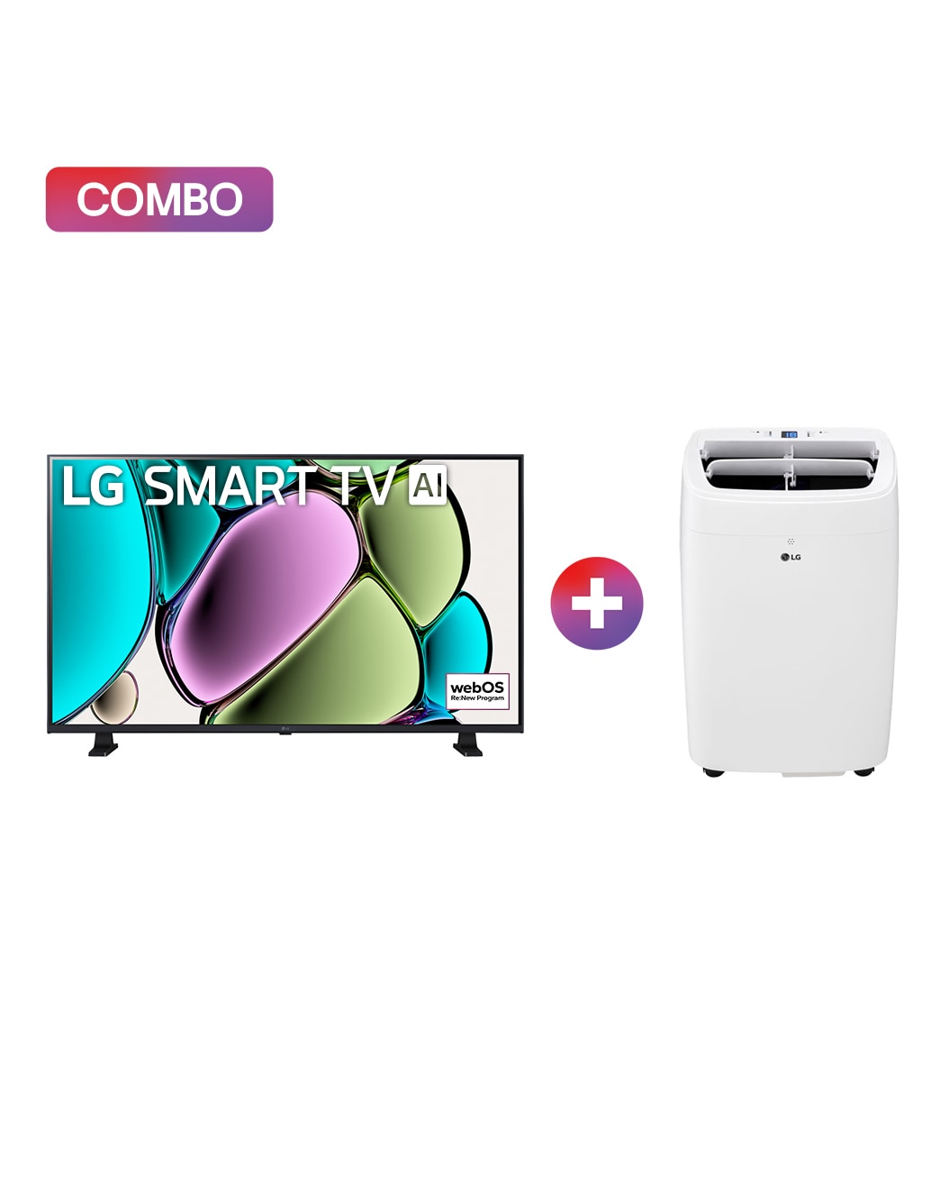 Pantalla LG AI SMART TV LR65 32 pulgadas SMART TV 2024 ThinQ AI + LG ...