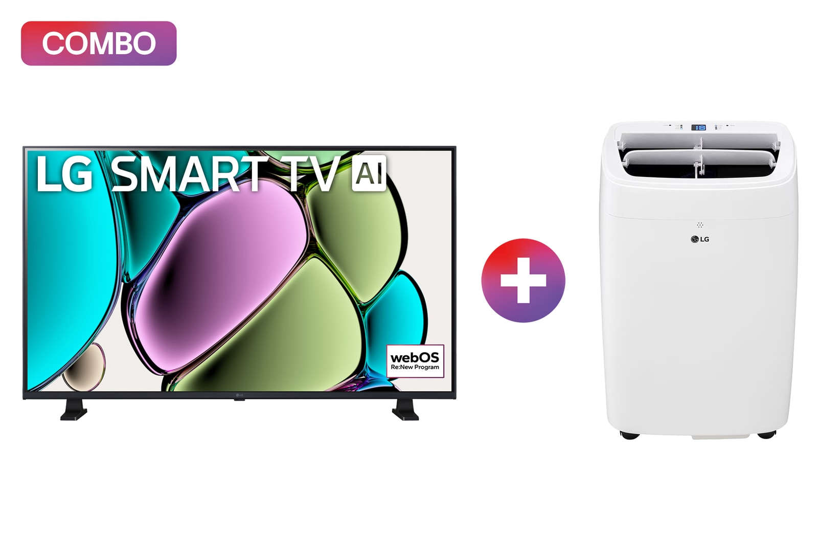 Pantalla LG AI SMART TV LR65 32 pulgadas SMART TV 2024 ThinQ AI + LG ...