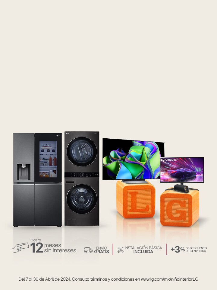 Promociones LG: la mejor actualización para el hogar | LG MX