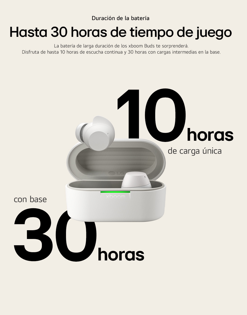 LG xboom Buds by will.i.am | Audífonos Bluetooth | xboom Signature ...