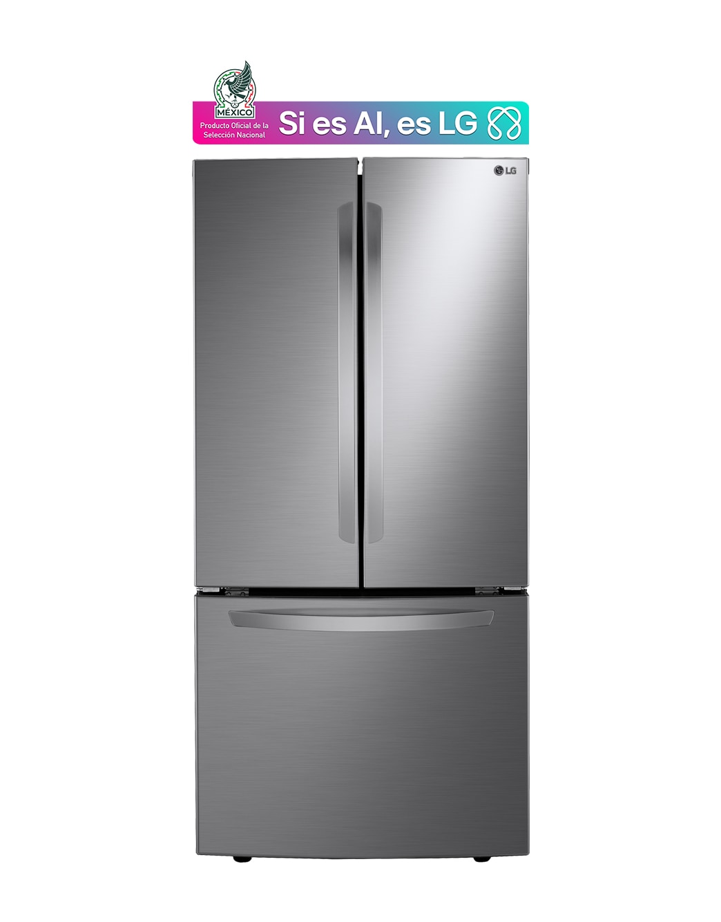 Refrigerador French Door 25 pies³ - LM65BGS | LG México