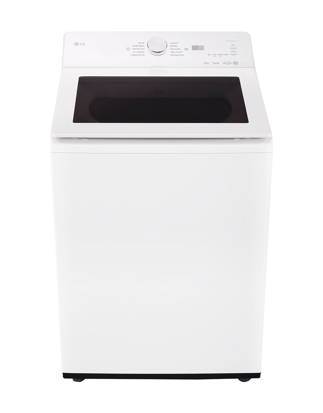 Lavadora Carga Superior AI DD™ 25kg Negro Platino WT25EWTX6 | LG México