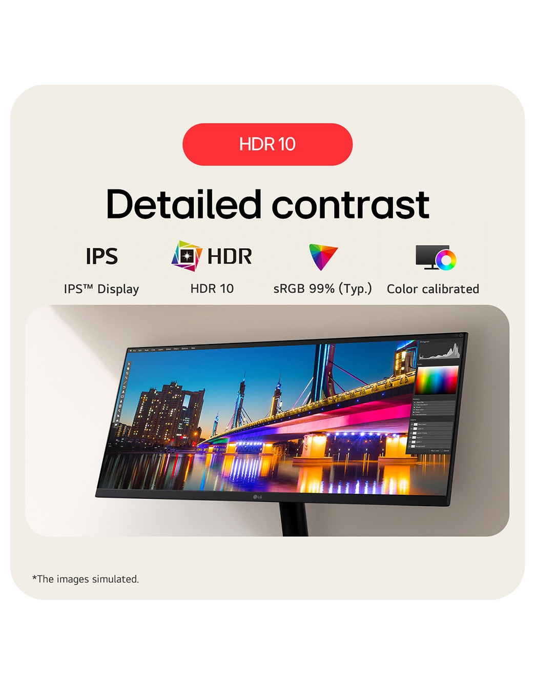 Pantalla IPS LG UltraWide 21:9 WFHD (2560x1080) de 34 pulgadas | LG México