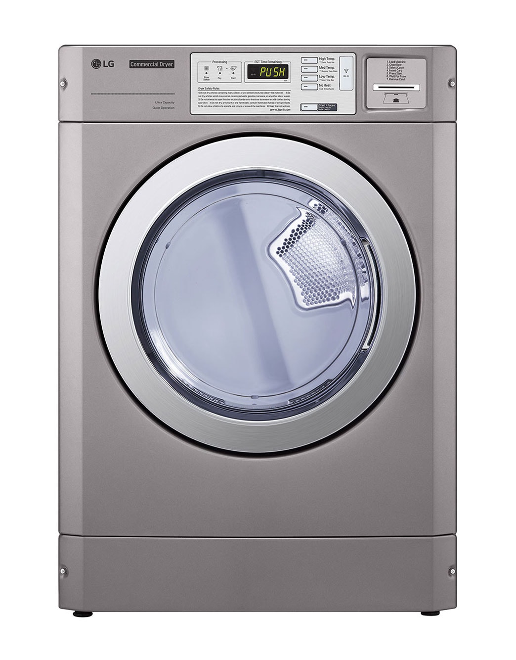 Secadora LG Giant Carga Frontal 207 L Ultra Capacidad CARD/OPL | LG México
