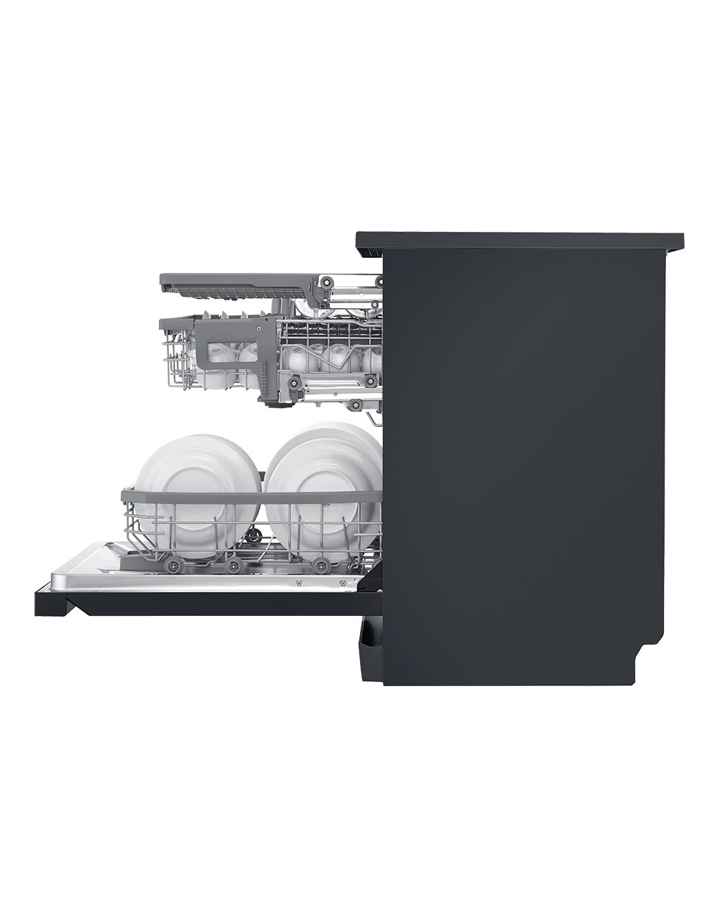 60cm QuadWash™ Freestanding Dishwasher - DFC335HM.ABMREML | LG Malaysia
