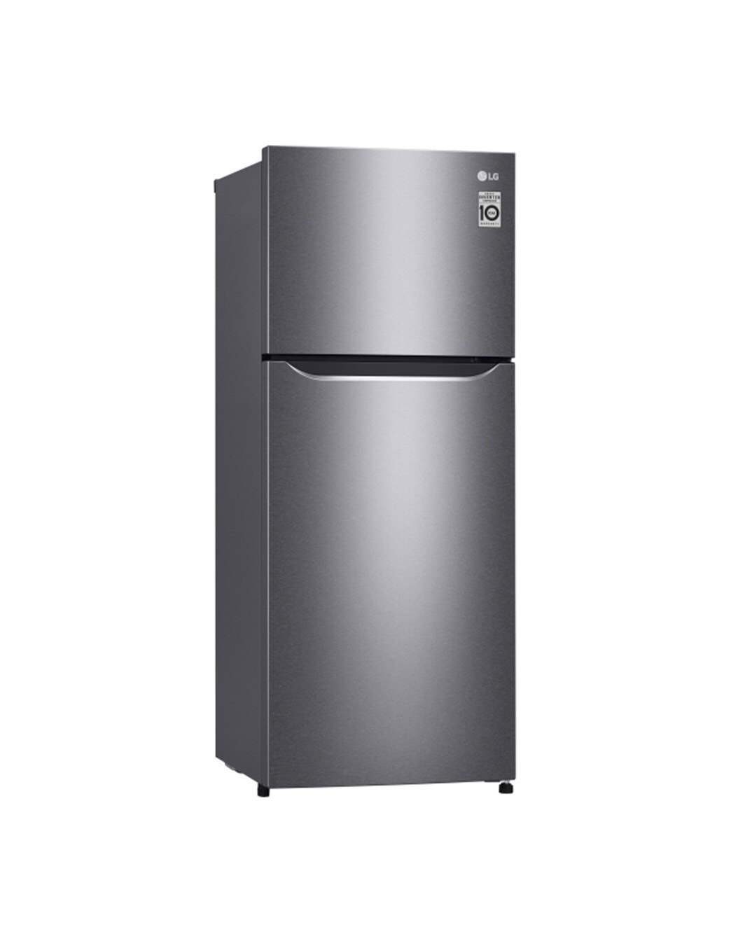 202L Top Freezer Fridge in Dark Graphite Steel - GN-B202SQBB | LG Malaysia