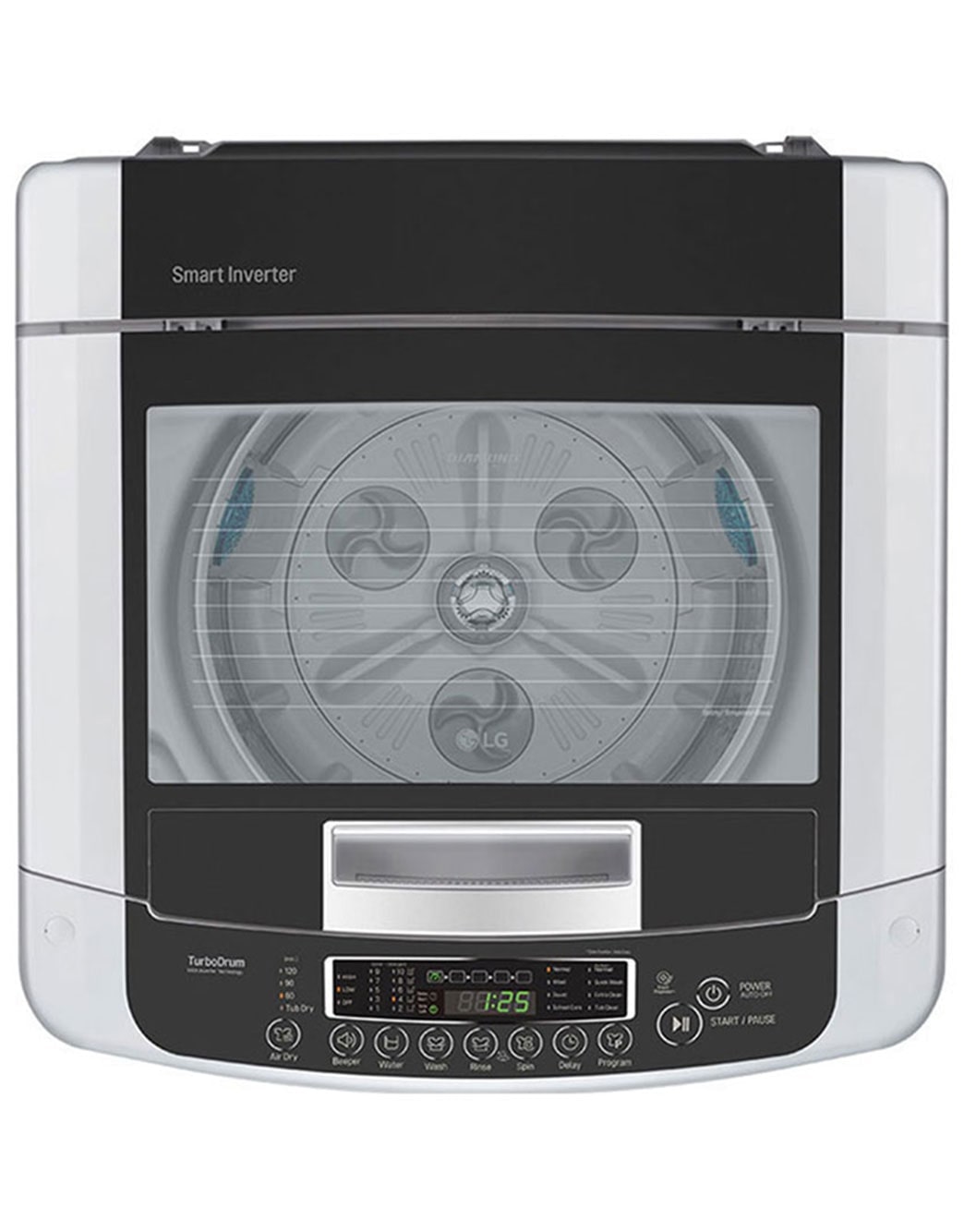 13kg Top Load Washer with Smart Inverter - T2313VSPM | LG Malaysia