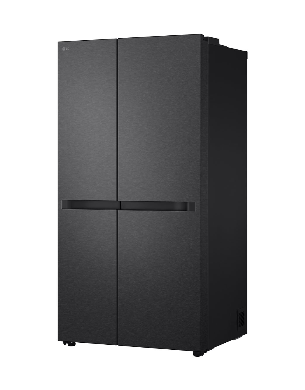 655l Side by Side Fridge in Essence Matte Black | LG MY